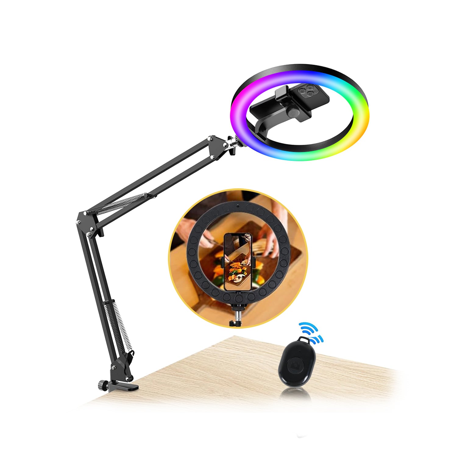 Overhead RGB Ring Light