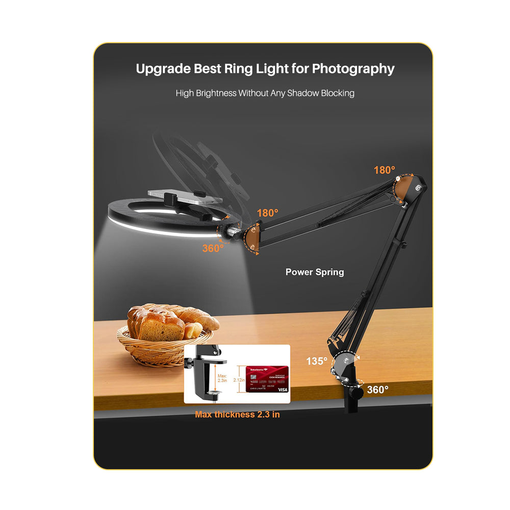 Overhead RGB Ring Light